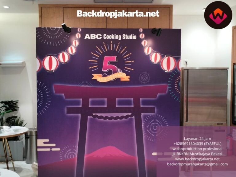 Menyewakan Backdrop Berkualitas Terbaik 2024 Jakarta Barat
