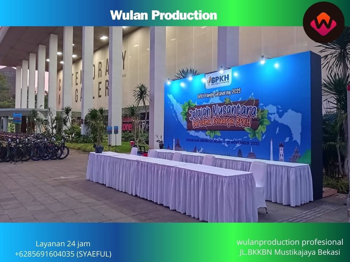Layanan Sewa Alat Pesta Backdrop Meja Kursi Bogor