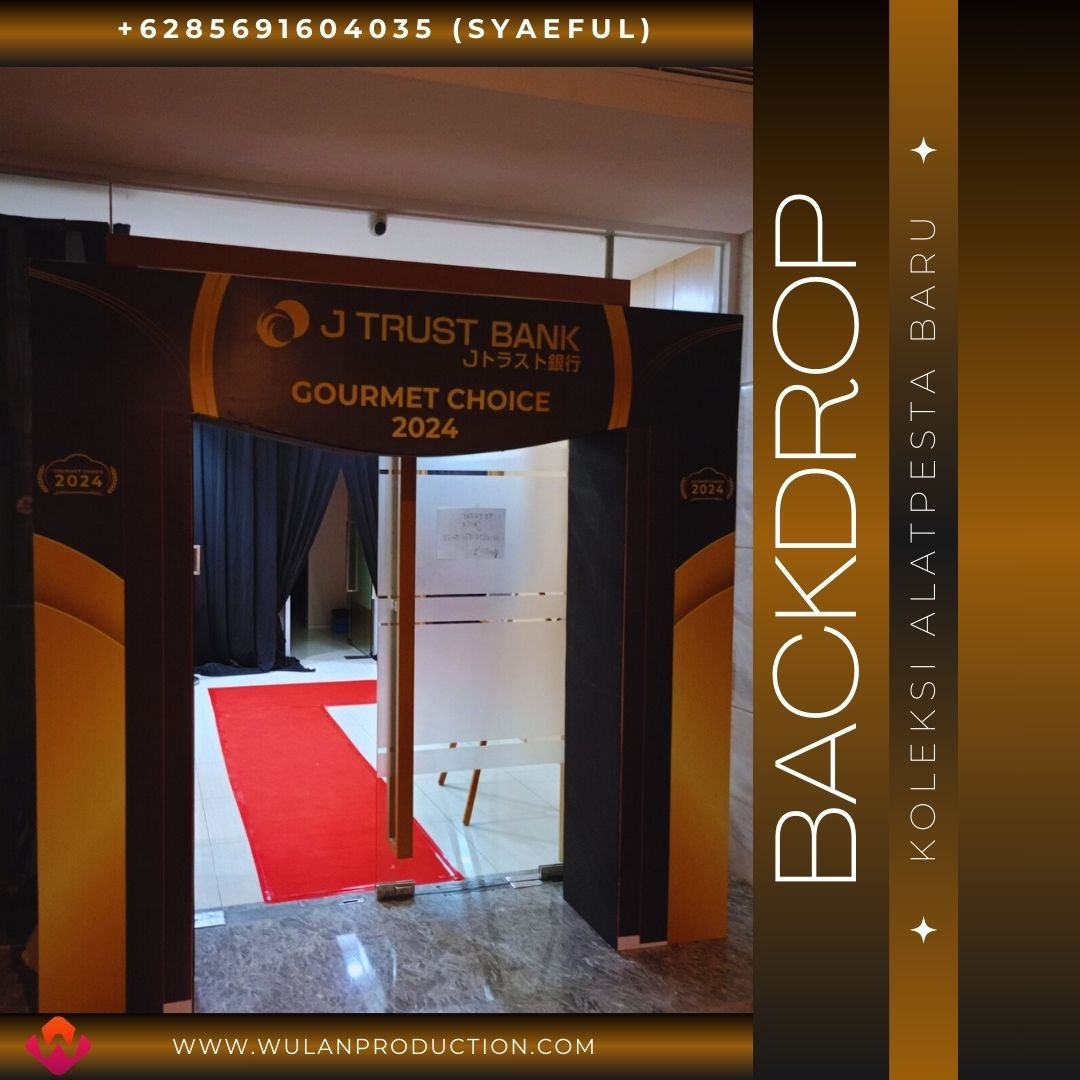 Jasa Sewa Gate Backdrop Kokoh Bisa Custom Bekasi