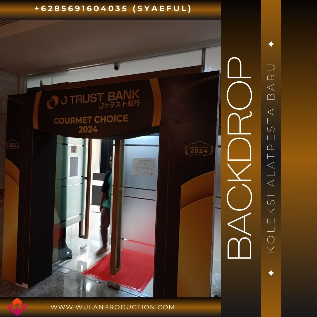 Jasa Sewa Gate Backdrop Kokoh Bisa Custom Bekasi
