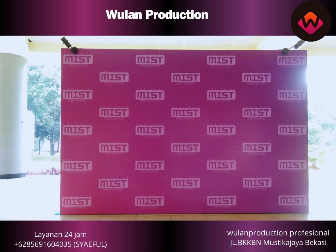 Jasa Sewa Backdrop Outdoor Ukuran Dan Desain Jakarta Pusat