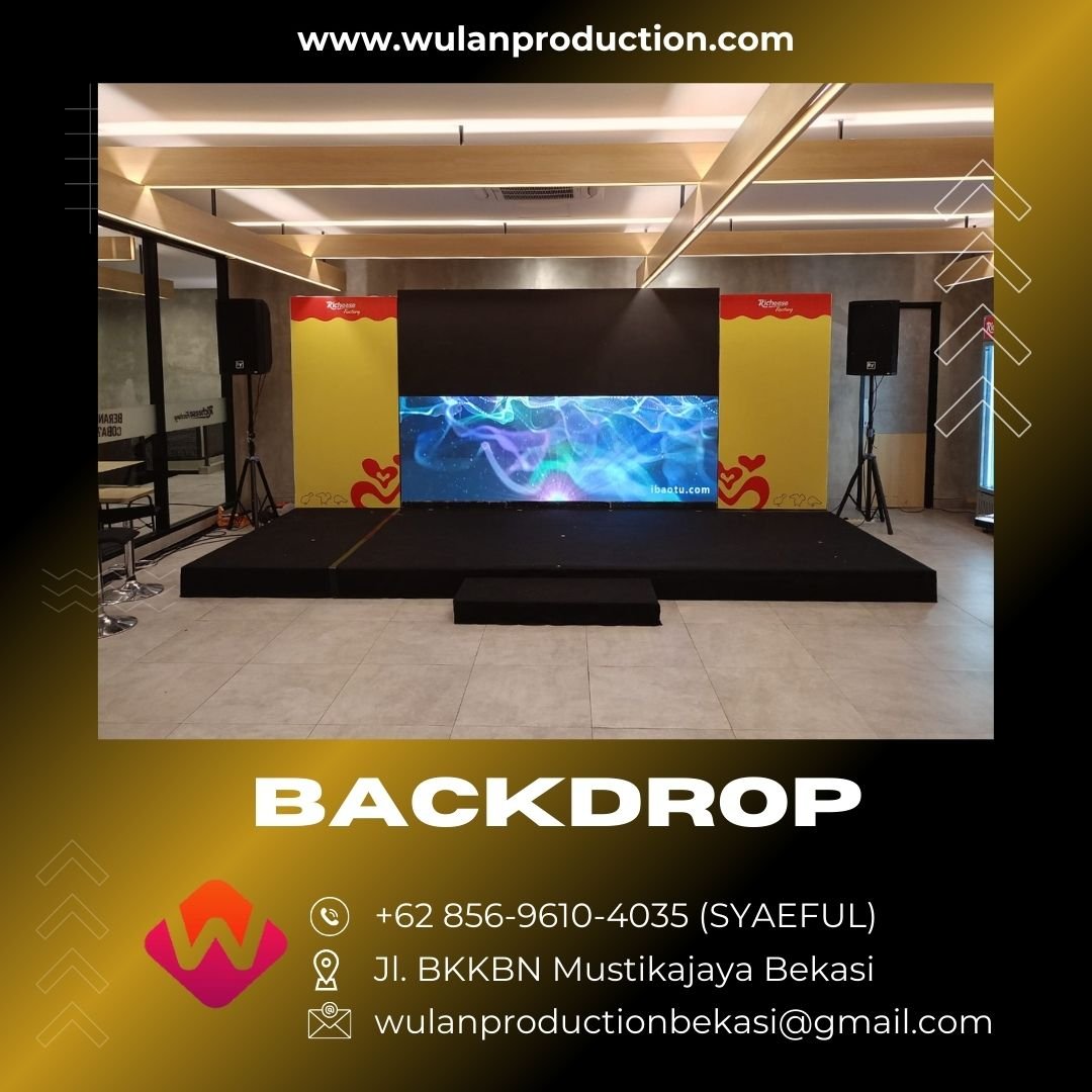 Pusat Sewa Flooring Panggung Plus Backdrop Jakarta