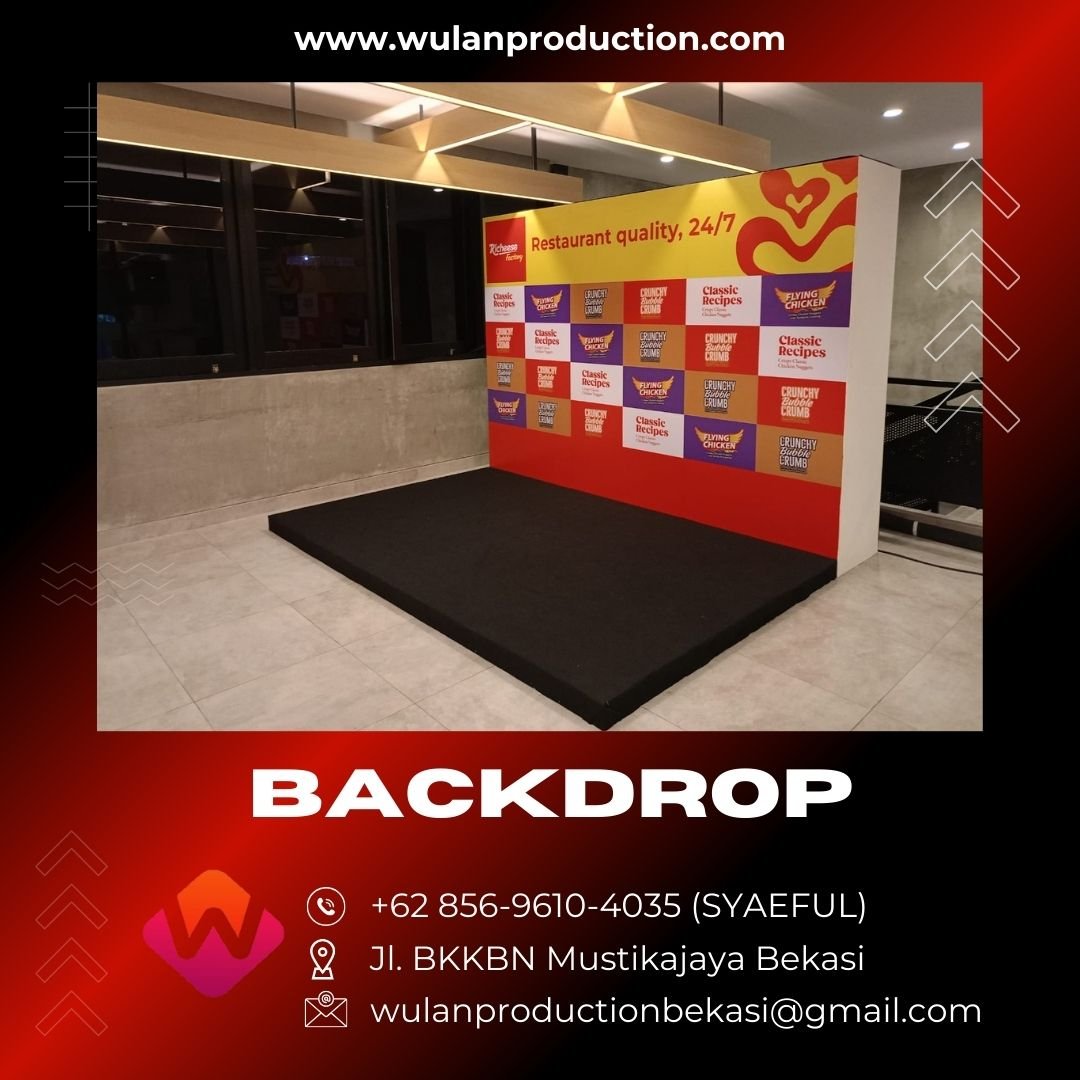 Pusat Sewa Flooring Panggung Plus Backdrop Jakarta
