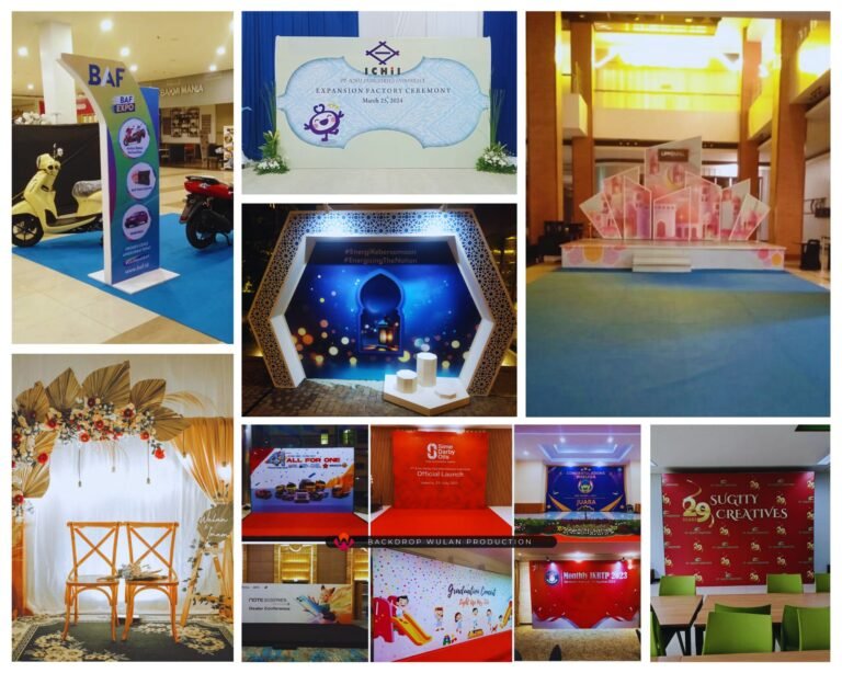 Sewa Aneka Tipe dan Ukuran Backdrop Jakarta Timur
