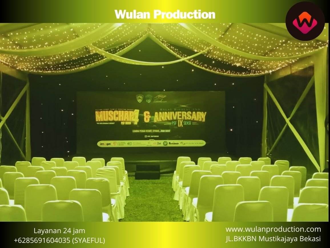 Sewa Backdrop Custom Acara Anniversary di Jakarta