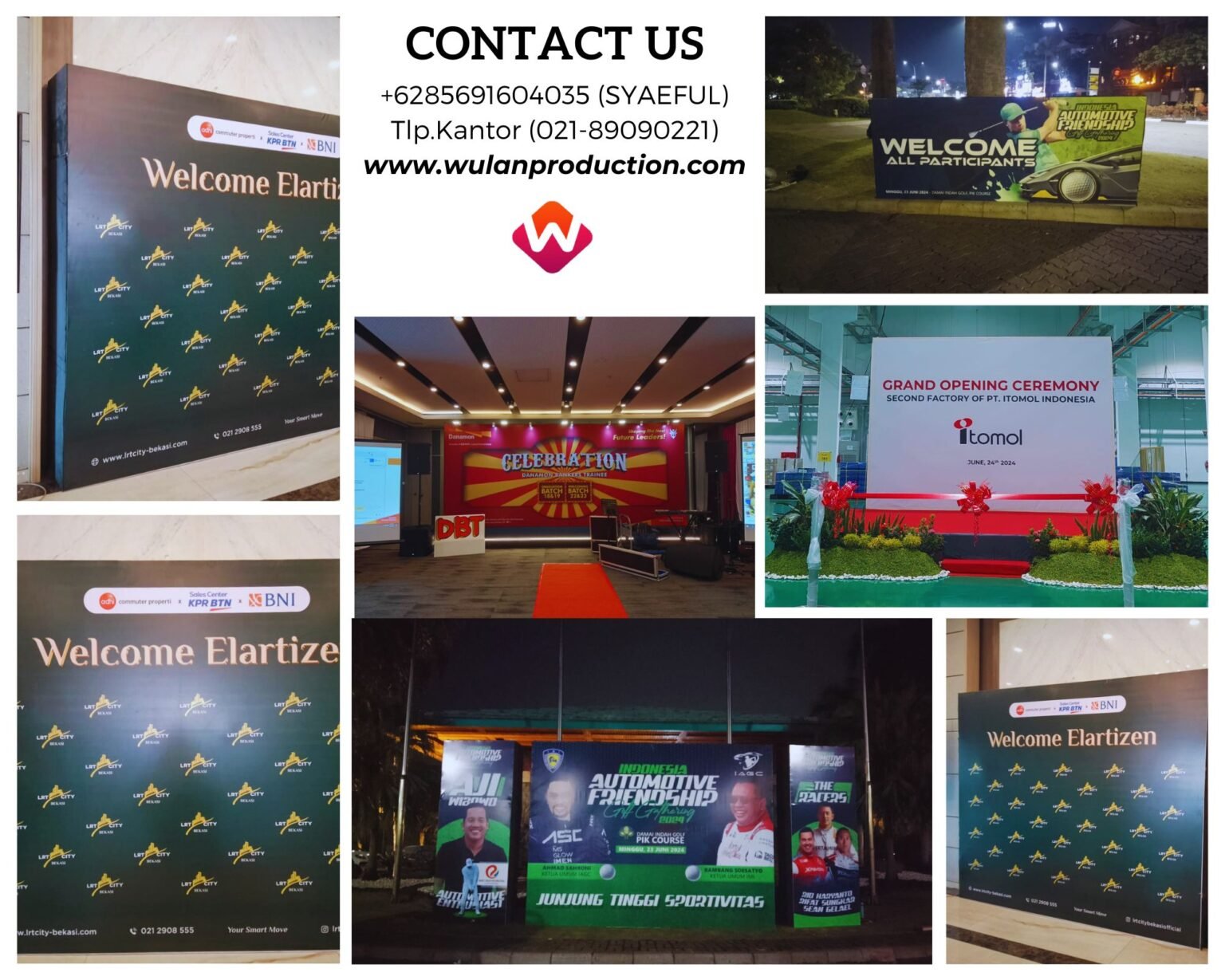 Menyewakan Backdrop Bisa Request Ukuran Dan model Jakarta