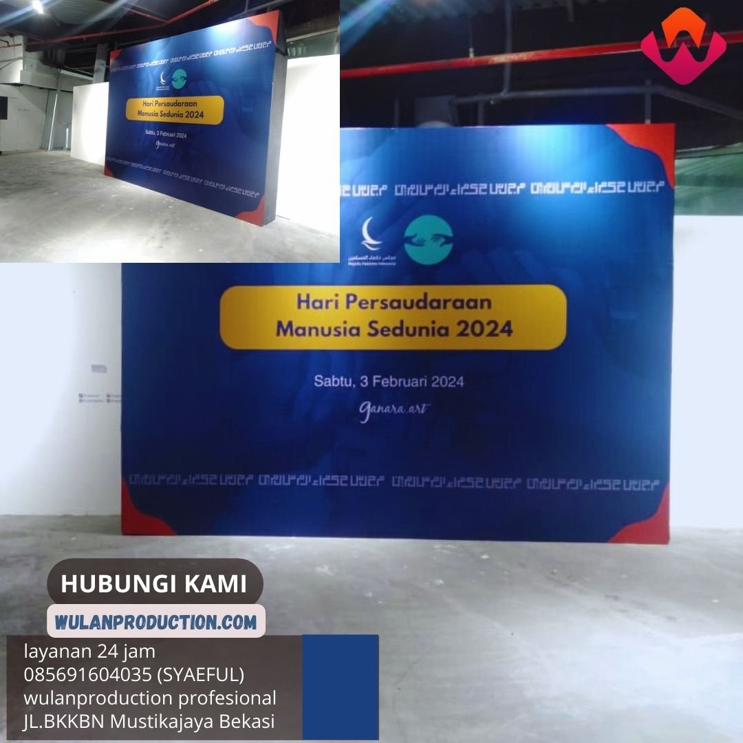 Sewa Backdrop Panel Knock Down Jakarta
