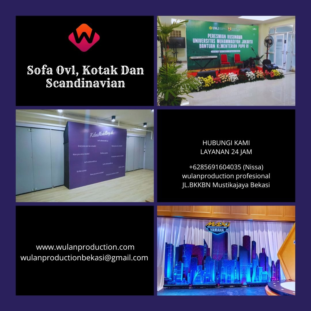 Sewa Backdrop Beragam Model Dan Ukuran Terdekat Jakarta
