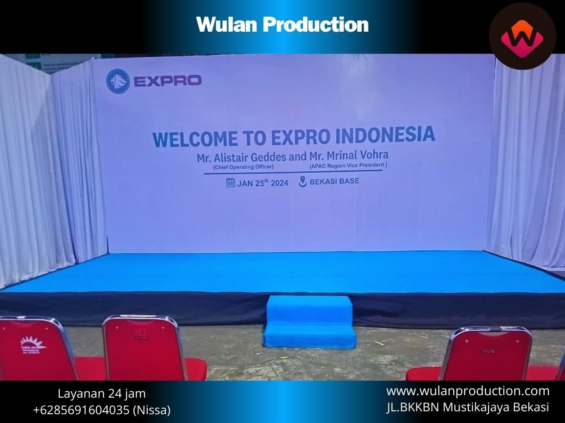 Sewa Backdrop Dan Panggung Custom Model Ukuran Jakarta