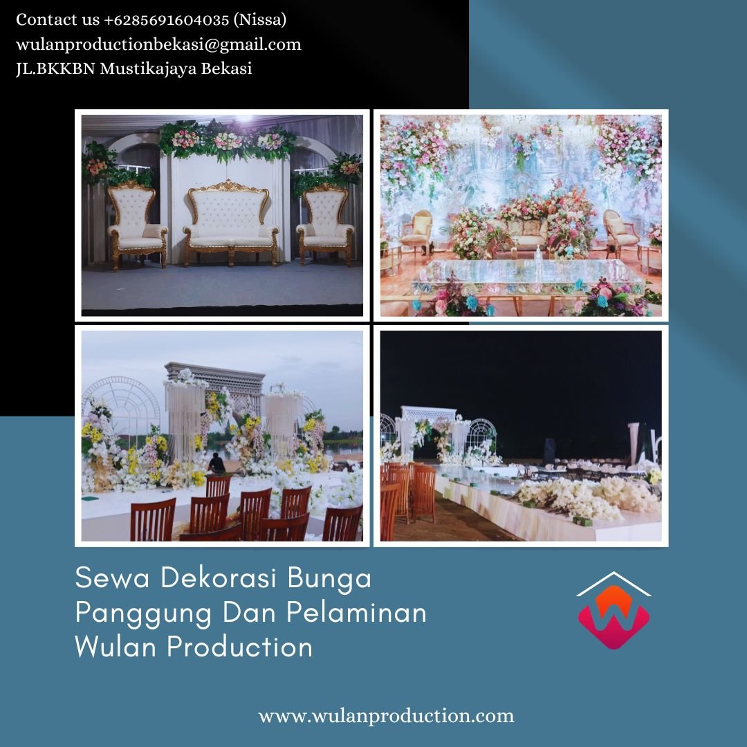 Sewa Dekorasi Bunga Panggung Dan Pelaminan Di Jakarta