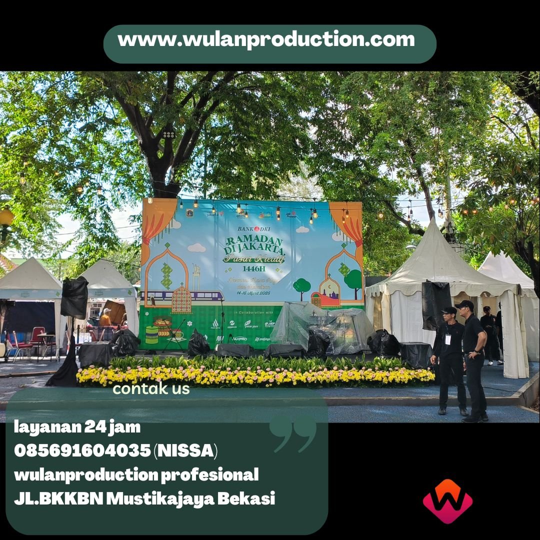 Jasa Sewa Backdrop Event Ramadhan Berbagai Ukuran Jakarta