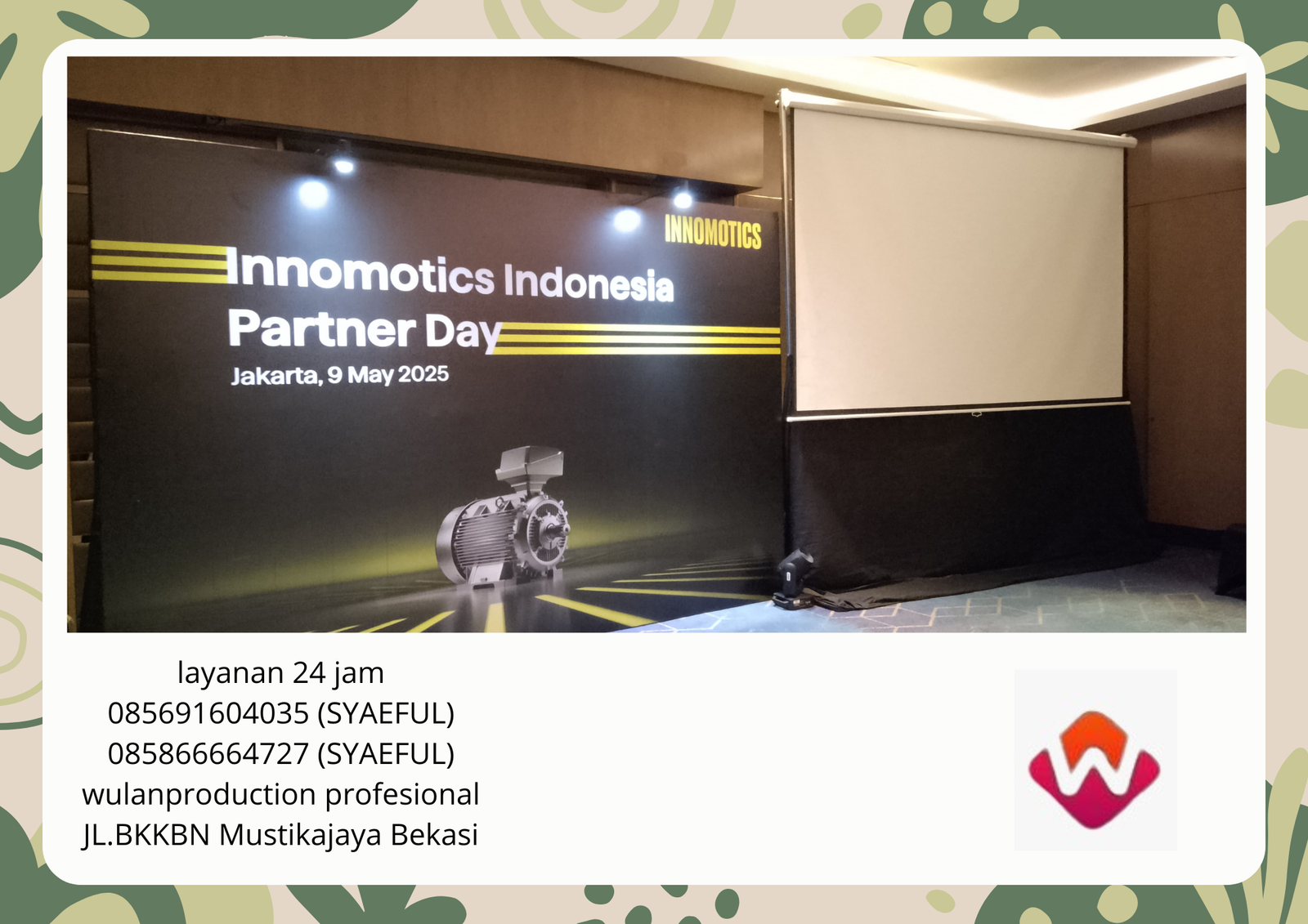 Rental Backdrop Event interContinental Hotel Jakarta