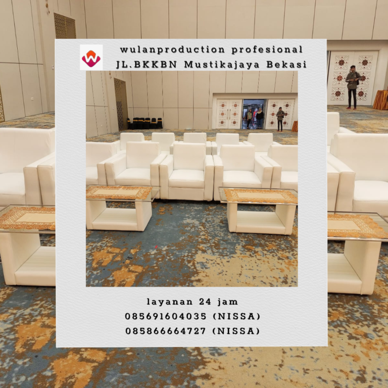 Rental Sofa VIP Type Studio Di Jakarta