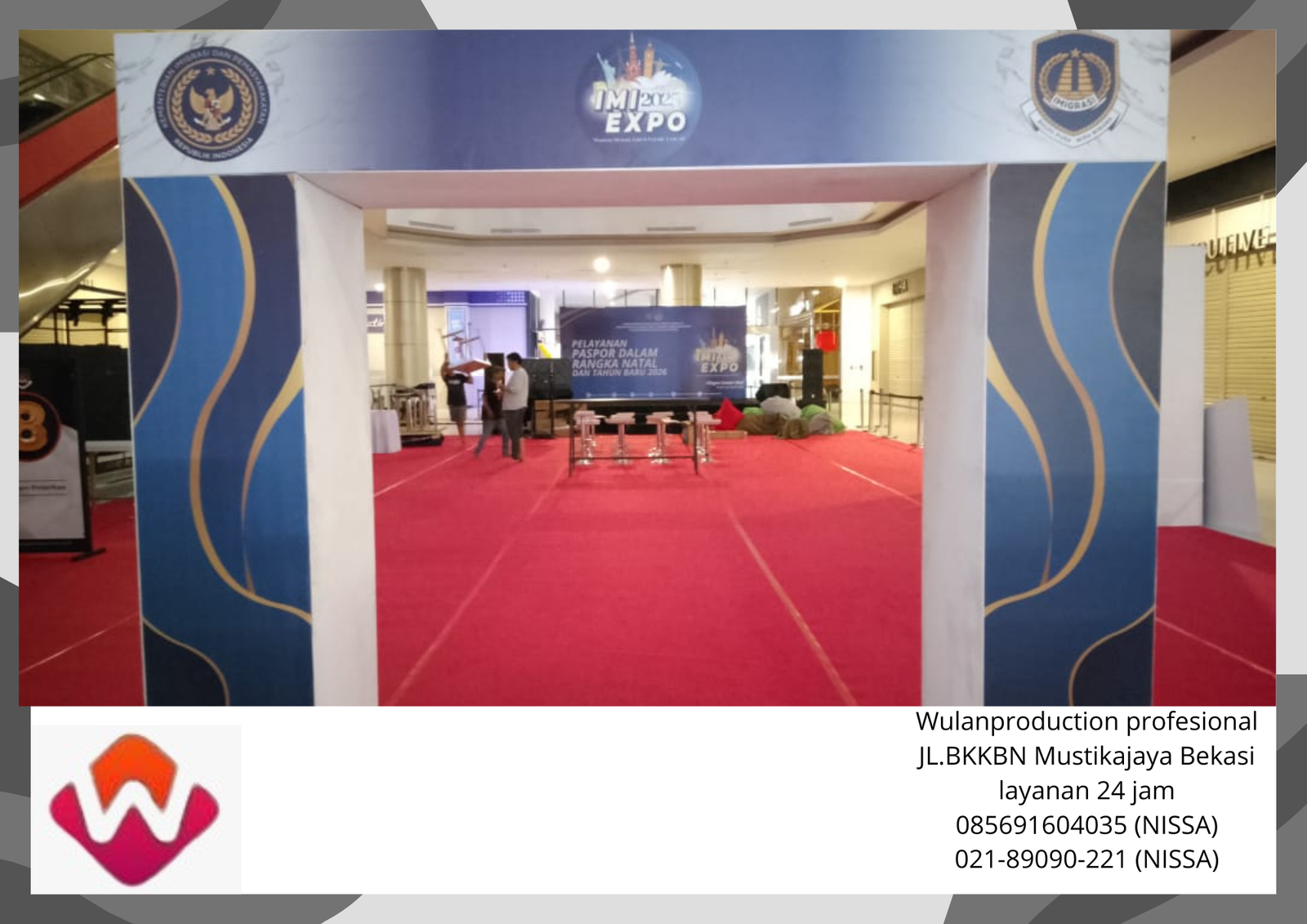 Rental Backdrop Dan Gate Custom Area Cilegon Banten